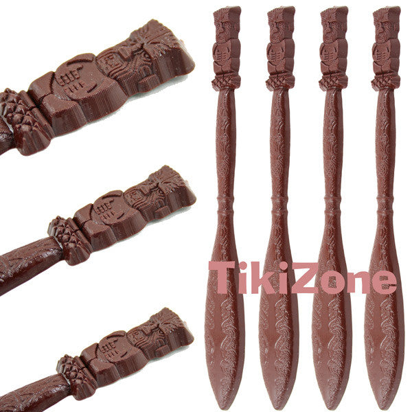 Amazing Hawaiian Tiki Cocktail Swizzles - Stir Sticks – TikiZone